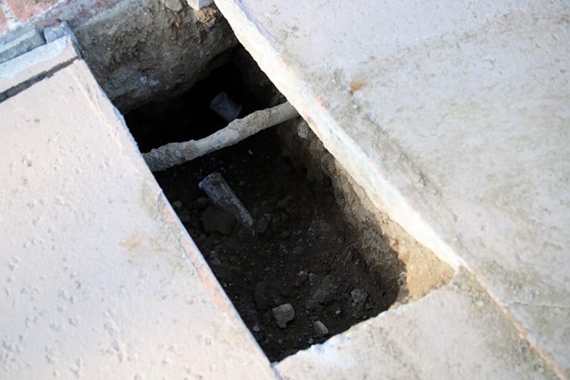 Pipe Through Wall - CalTech Pools - 818.436.2953