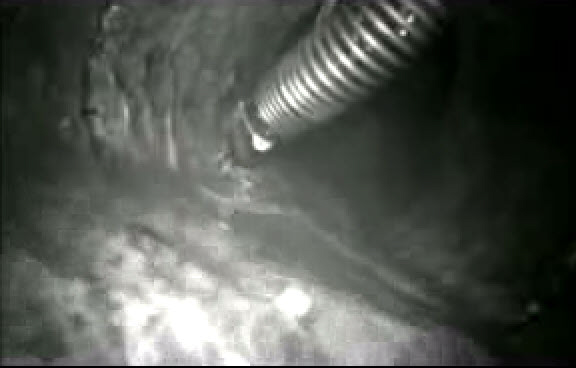 videoscope in pipe - CalTech Pools - 818.436.2953